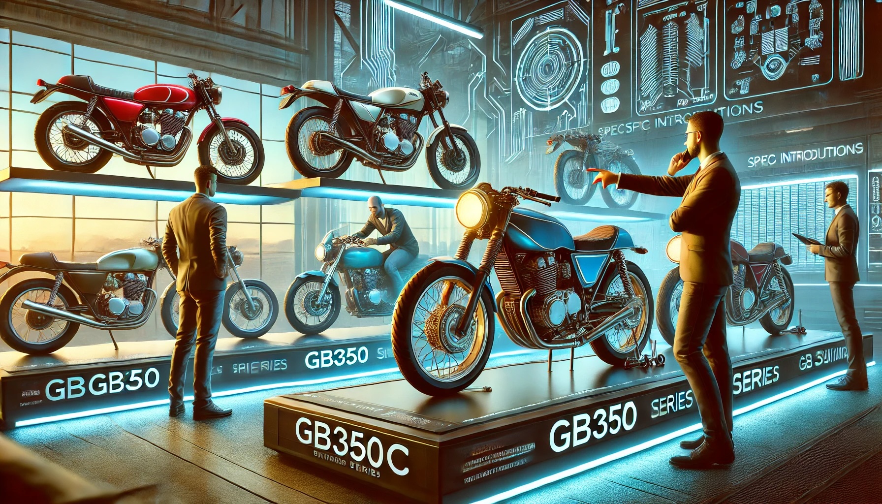 GB350Cと他のGB350シリーズの違いを簡単解説！カスタムやカフェーレーサーについても紹介